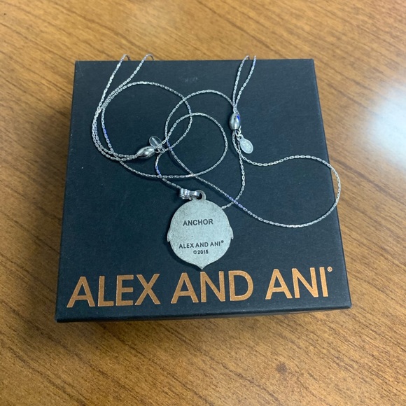 Alex and Ani | Jewelry | Alex And Ani Anchor Expandable Necklace | Poshmark